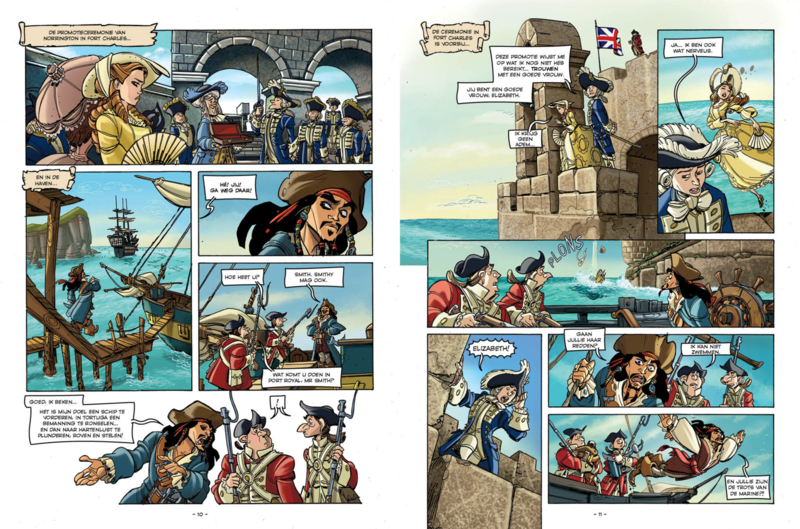 Comic Stripshop - Pirates of the Caribbean - Filmstrip 1 - The curse of ...