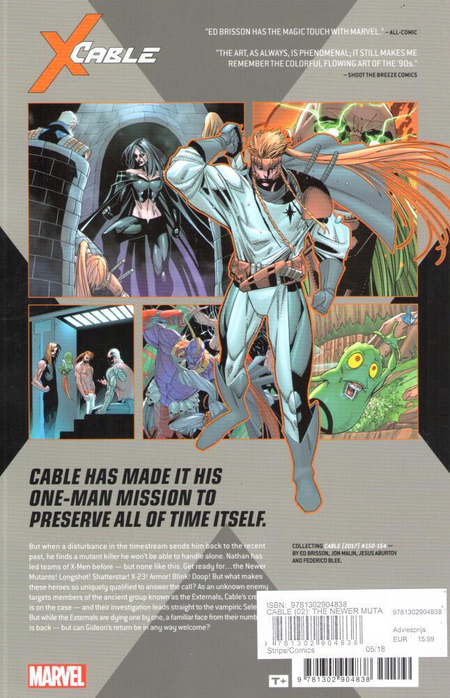 Comic Stripshop - Cable (Marvel) 2 - The newer mutants, TPB (Marvel)