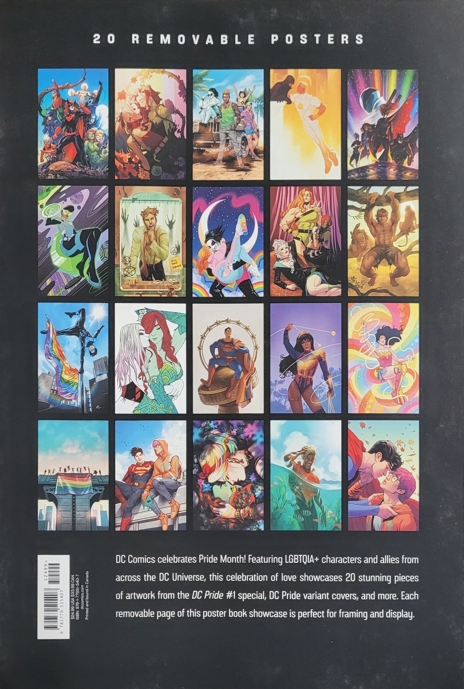 Comic Stripshop - DC Comics - Diversen - DC pride - poster portfolio (2022)