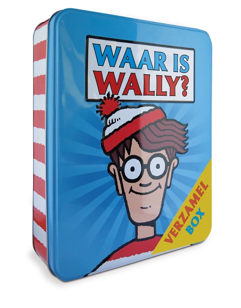 Comic Stripshop - Waar is Wally? - Verzamelbox + 3 boeken