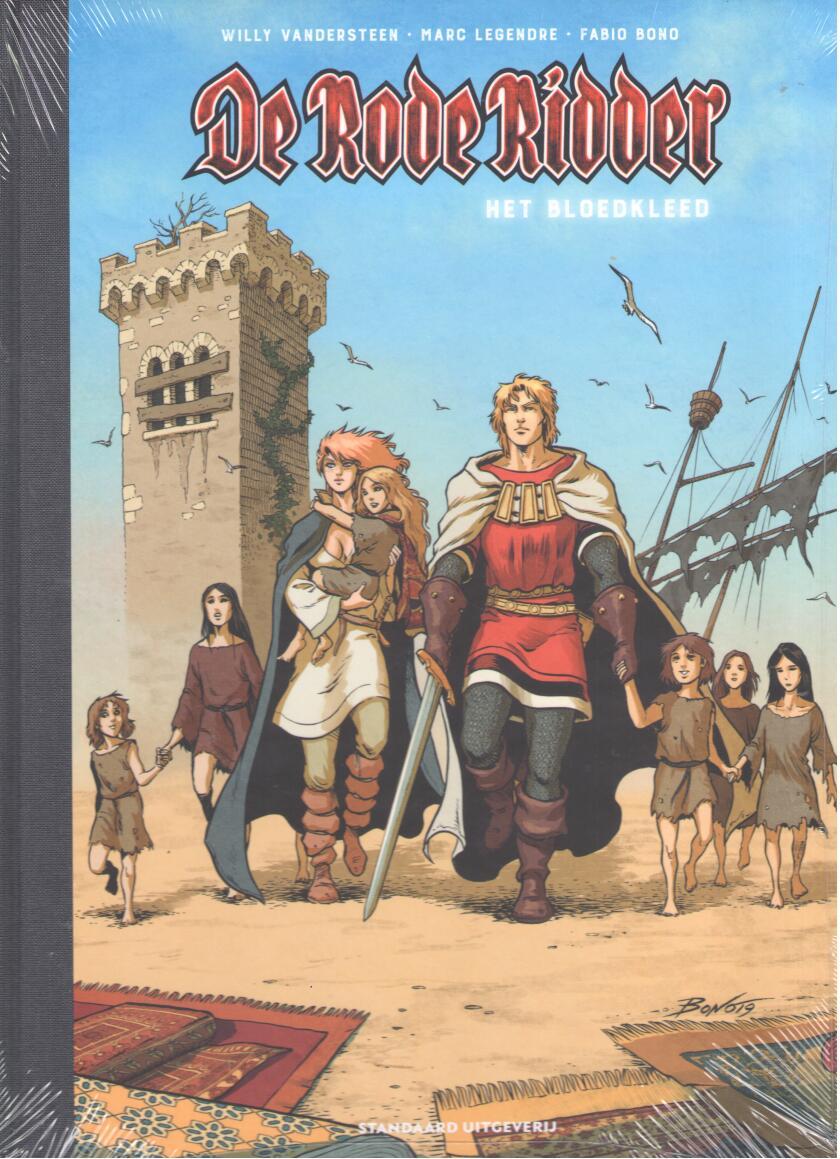 Comic Stripshop - Rode Ridder, de 261 - Het bloedkleed, Hc+linnen rug ...